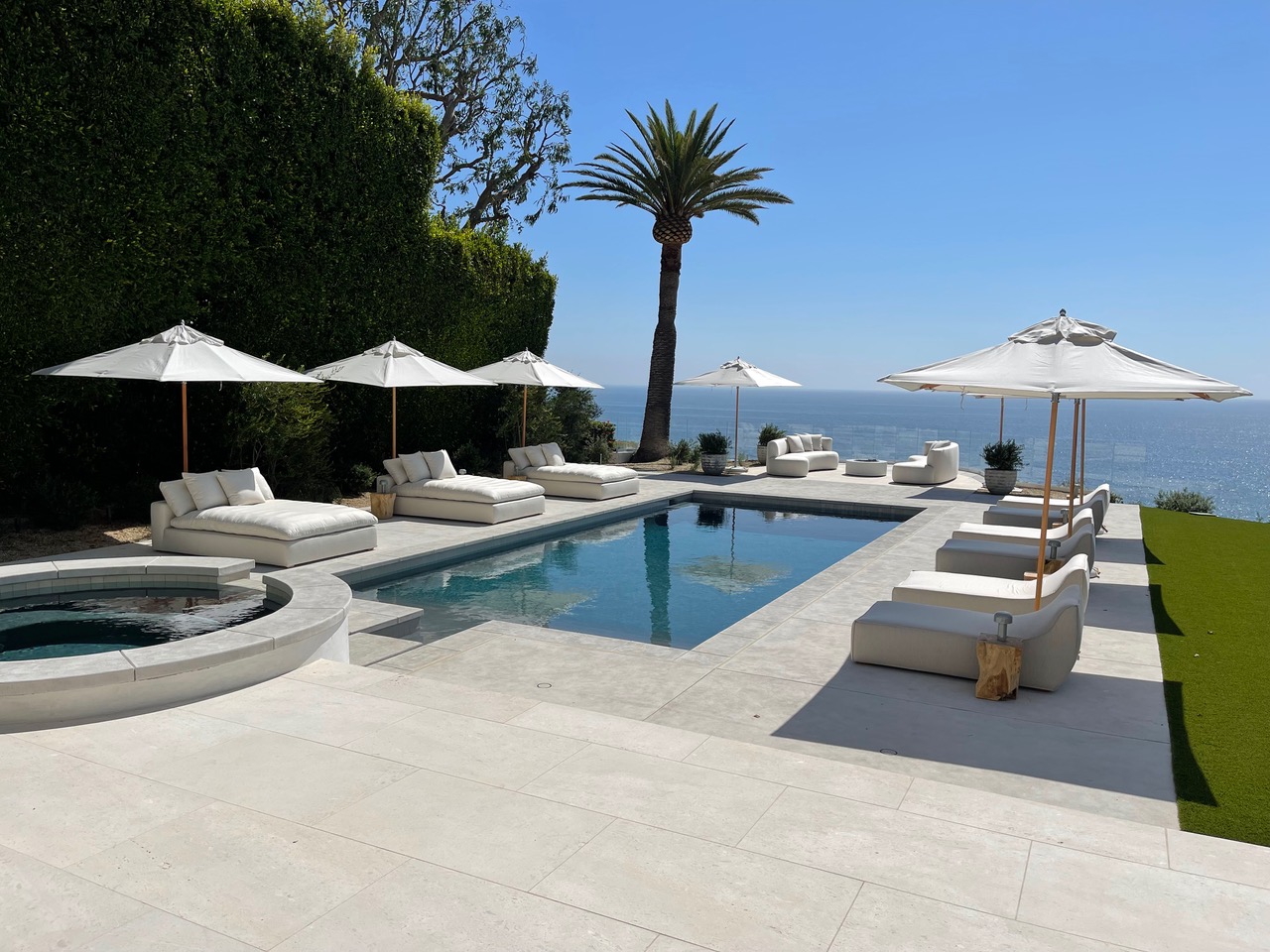 Stunning Malibu Custom Pool and Spa Remodel